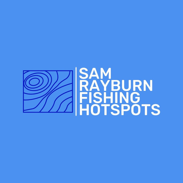 Sam Rayburn Fishing Hotspots | GPS Waypoints | Fishing Map Cards – Hugh ...